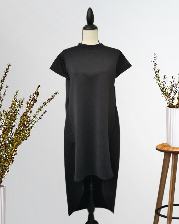 Hartley High-Low Hemline Short Dress | Cole Vintage